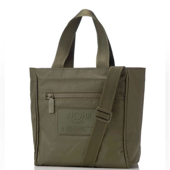 ALOHA Collection | Bags | Aloha Collection Crossbody Tote Olive Green ...